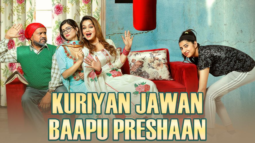Kuriyan Jawan Bapu Pareshan | Punjabi Comedy,Romance Movie | Watch Now ...