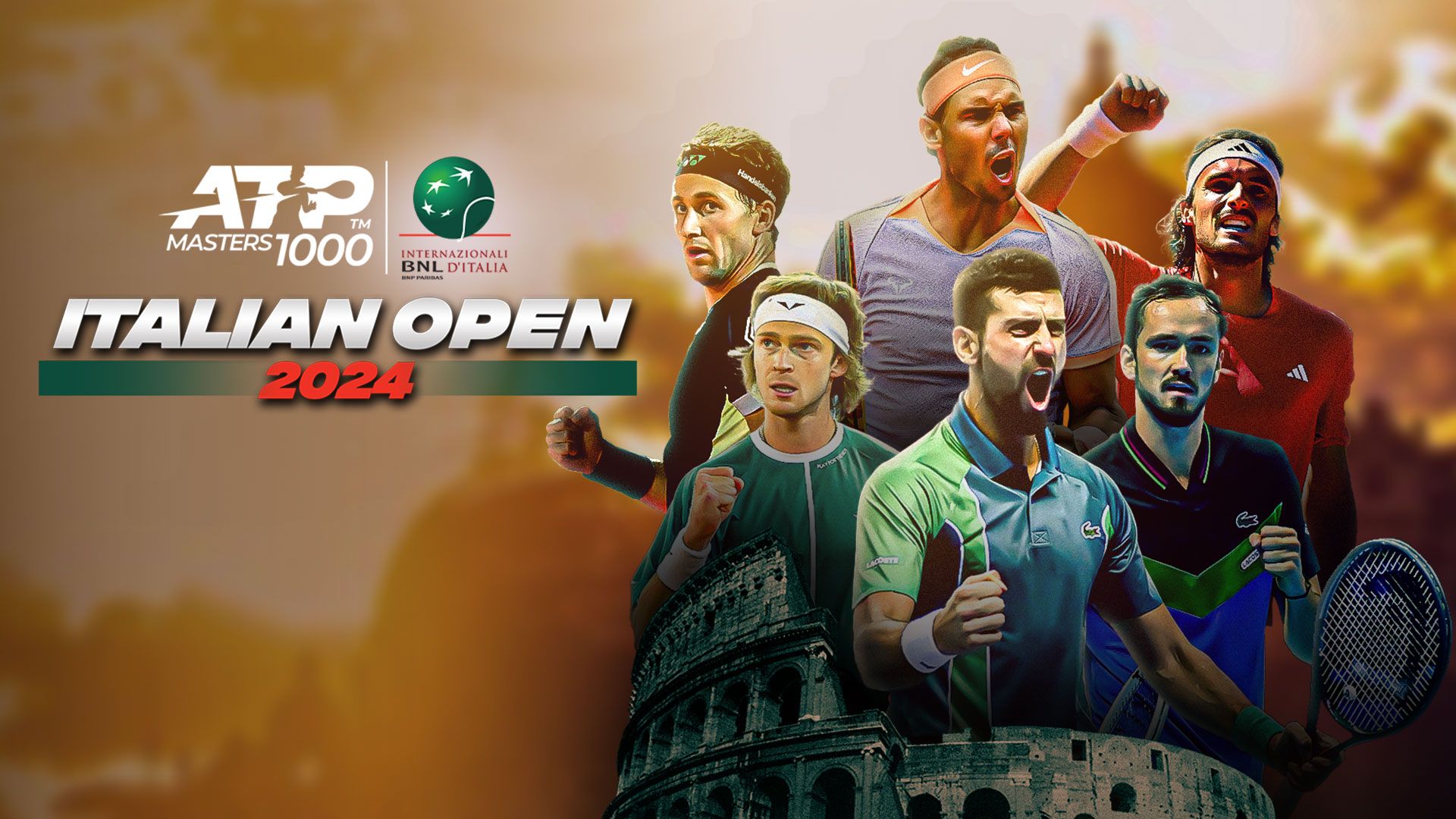 Watch atp-masters-1000-internazionali-bnl-d-italia-rome-2024 only on Watcho