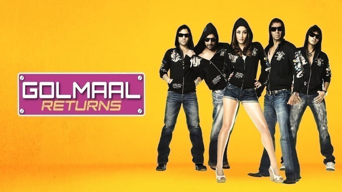 Watch Movie Golmaal Returns Only on Watcho